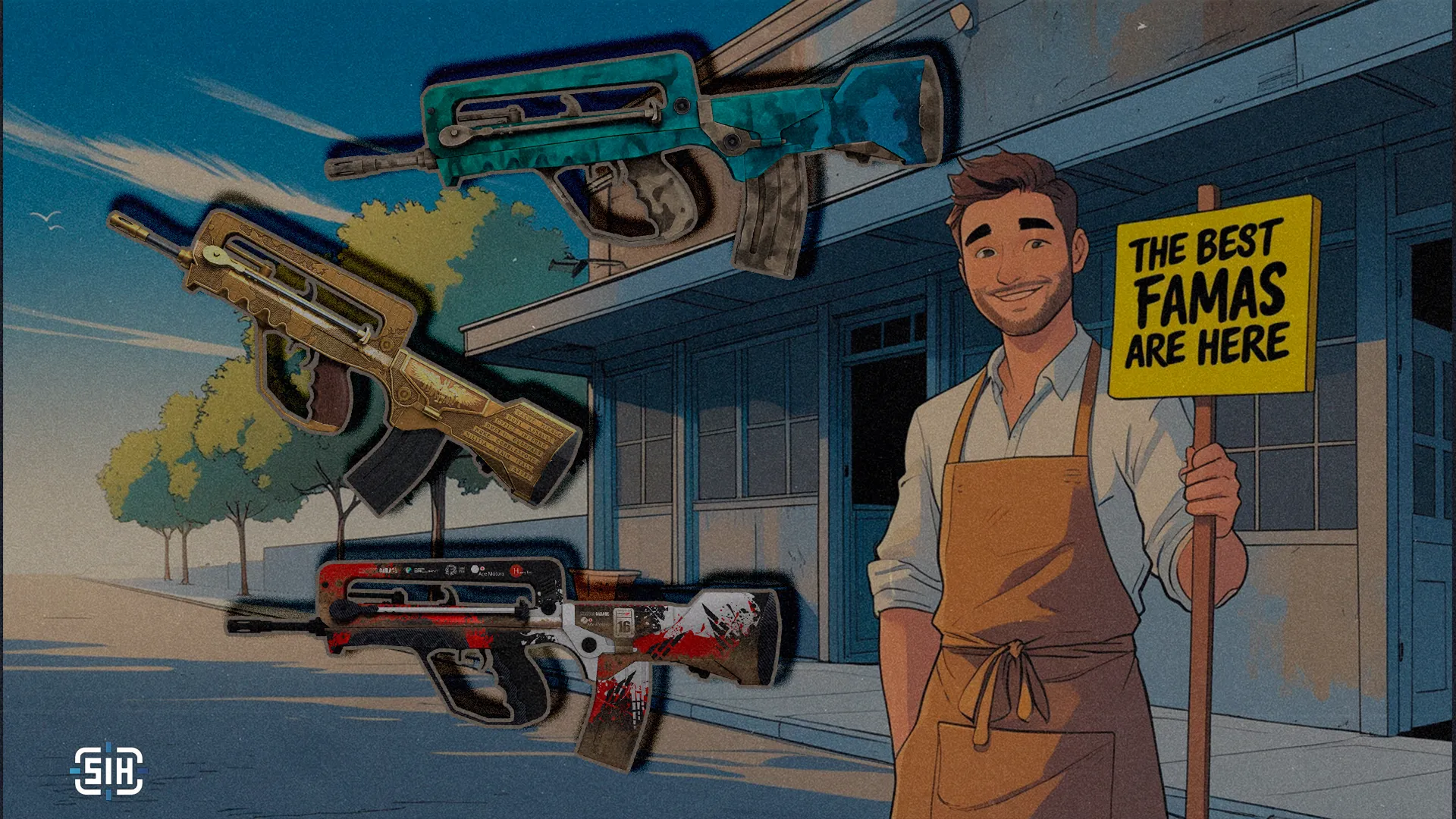 Top 10 Best FAMAS Skins. Run, shoot, and eliminate with the most ...