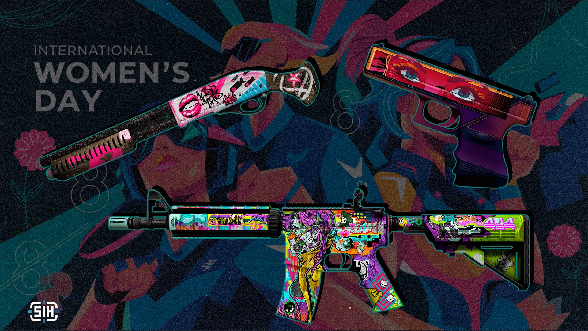 Best Skins in Counter-Strike for Women. The Most Stylish and Bright ...